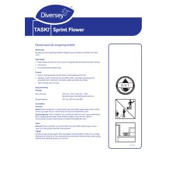 Taski Sprint Flower Universalrengøring, 1 L | Lomax A/S