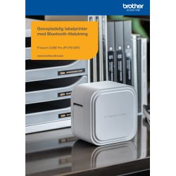 Brother PT-P910BT Cube Pro labelprinter, hvid - Fri Fragt | Lomax A/S