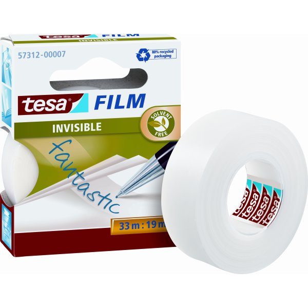 tesa Invisible englehud 33m x 19mm - praktisk og god! | Lomax