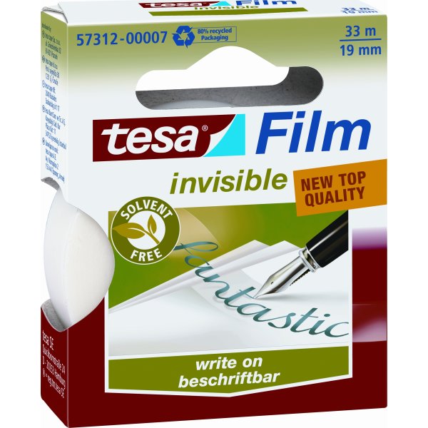 tesa Invisible englehud 33m x 19mm - praktisk og god! | Lomax