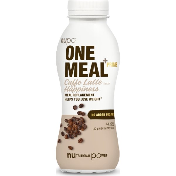 Nupo One Meal Shake caffe latté, 330 ml - se mere her | Lomax A/S