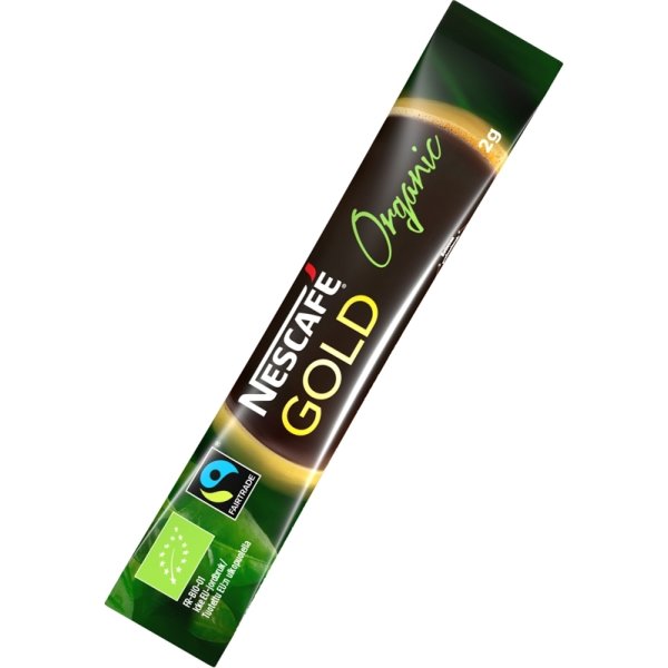 Nescafé Gold Organic sticks instant kaffe, 300 stk | Lomax
