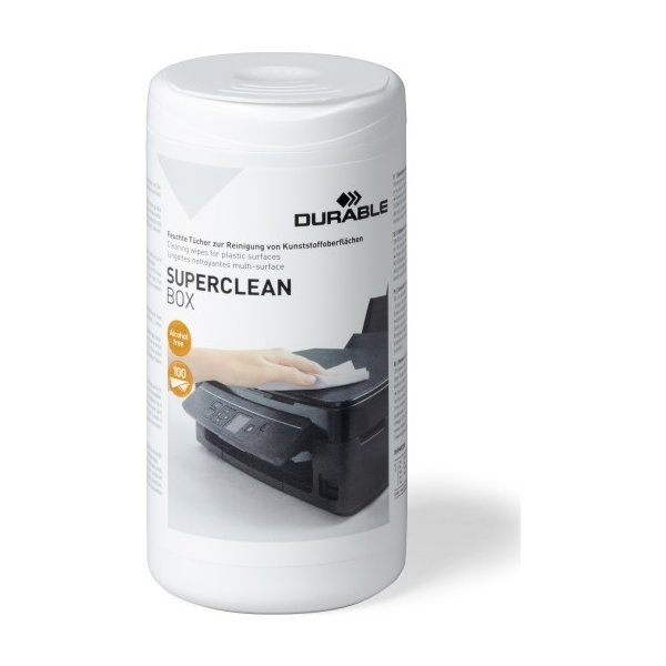 Durable Superclean Box, 100 stk. | Lomax A/S