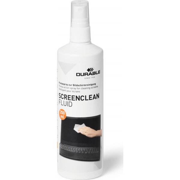 Durable Screenclean Fluid, 250ml | Lomax