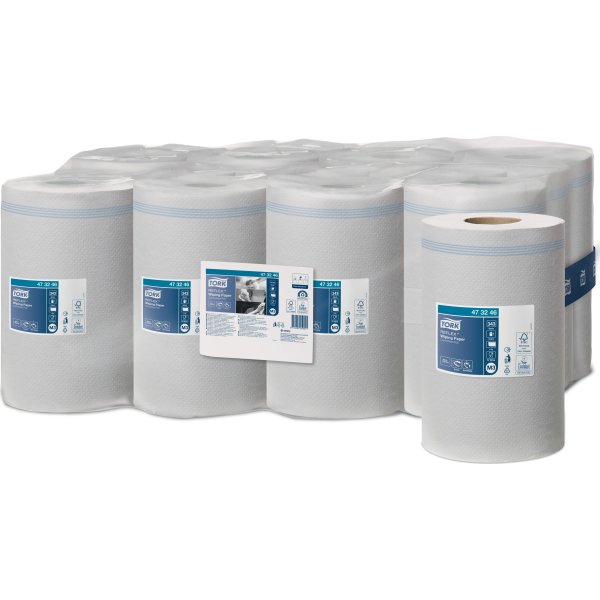 Tork M3 Reflex Mini Aftørringspapir, 1-lag, 12 rl | Lomax