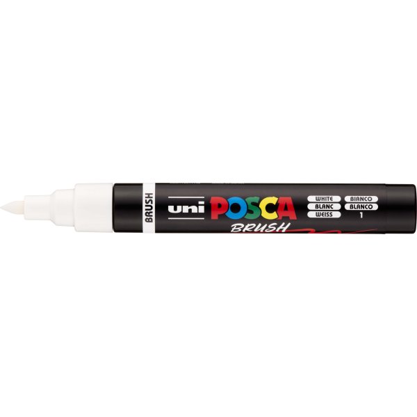 Posca Marker | PC-5BR | 1-4 mm | White | Lomax