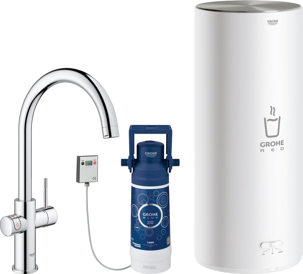 Grohe Red Duo Armatur og kedel i størrelse L | Lomax