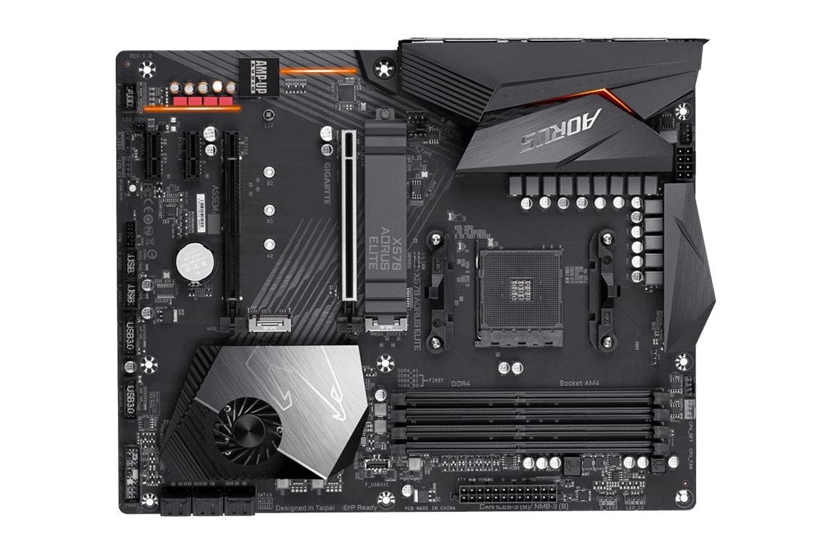 Gigabyte X570 AORUS ELITE bundkort - Fri Fragt | Lomax A/S