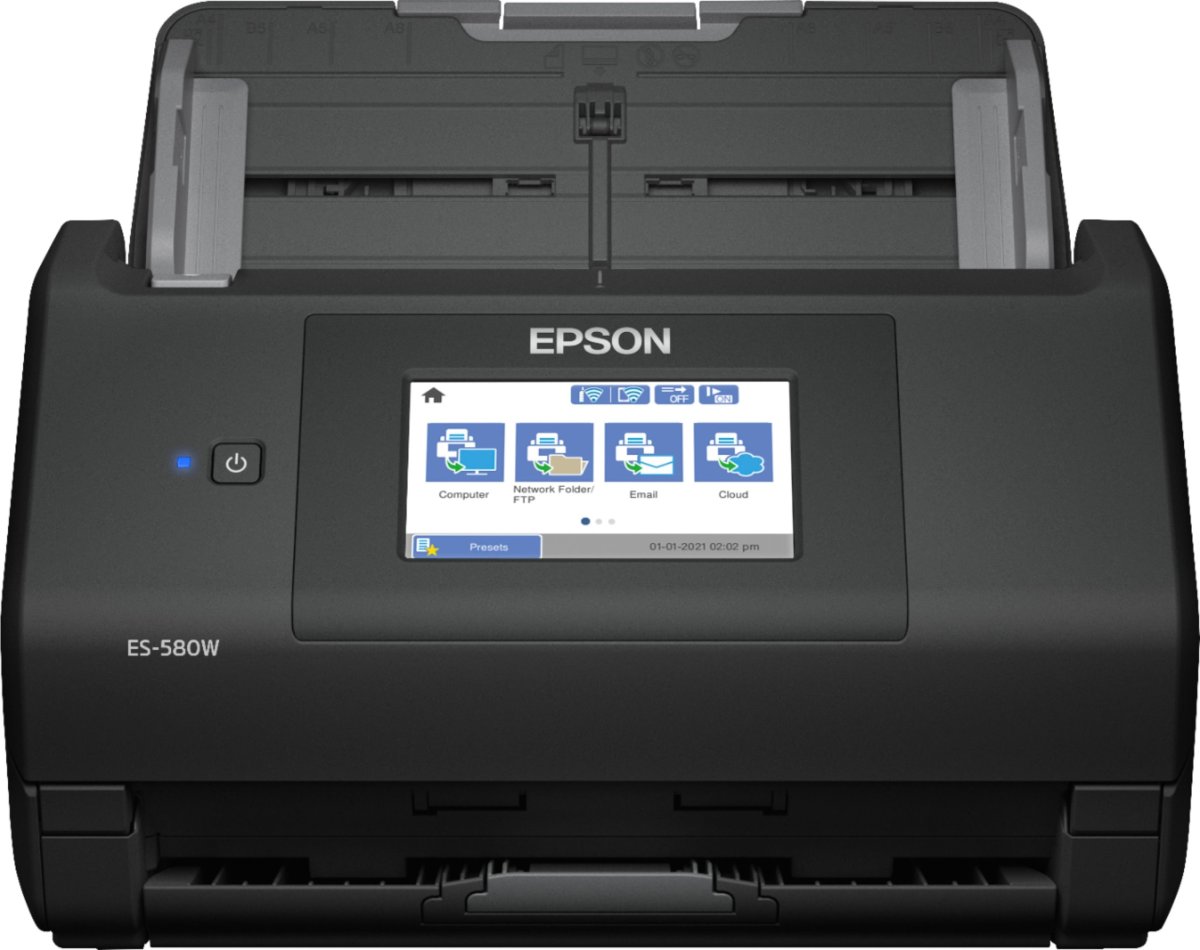 Epson WorkForce ES-580W scanner - Fri Fragt | Lomax A/S