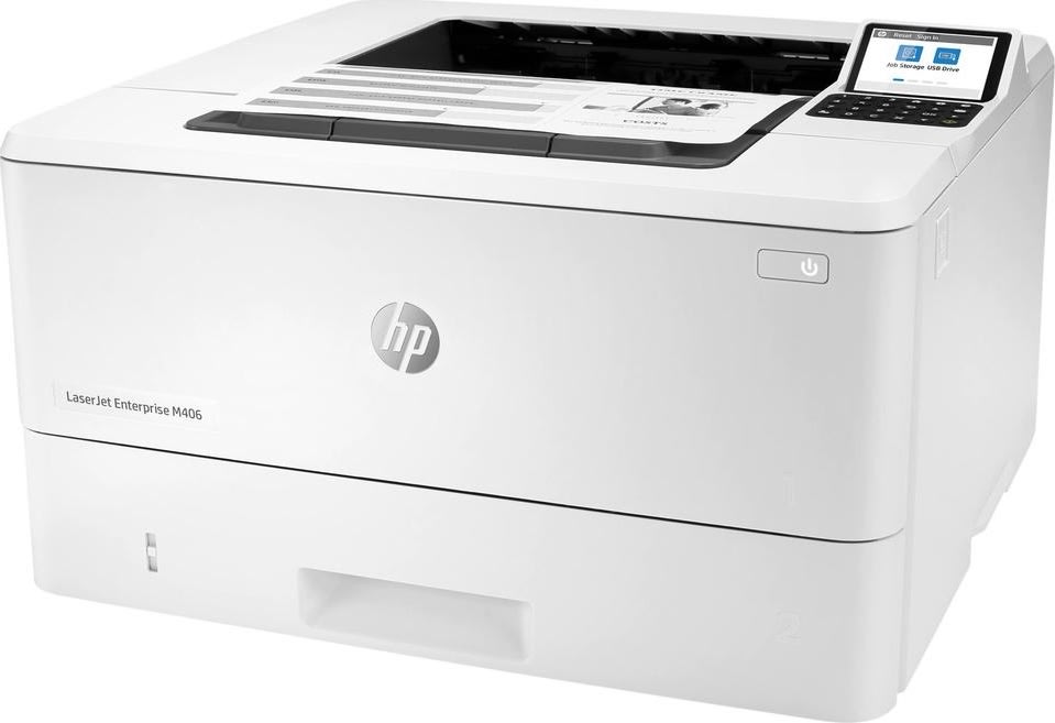 HP LaserJet Enterprise M406dn A4 laserprinter - Fri Fragt | Lomax A/S