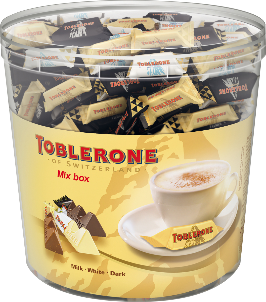 Toblerone Tiny Mix Box, 904 g - køb til fast lav pris - Lomax A/S