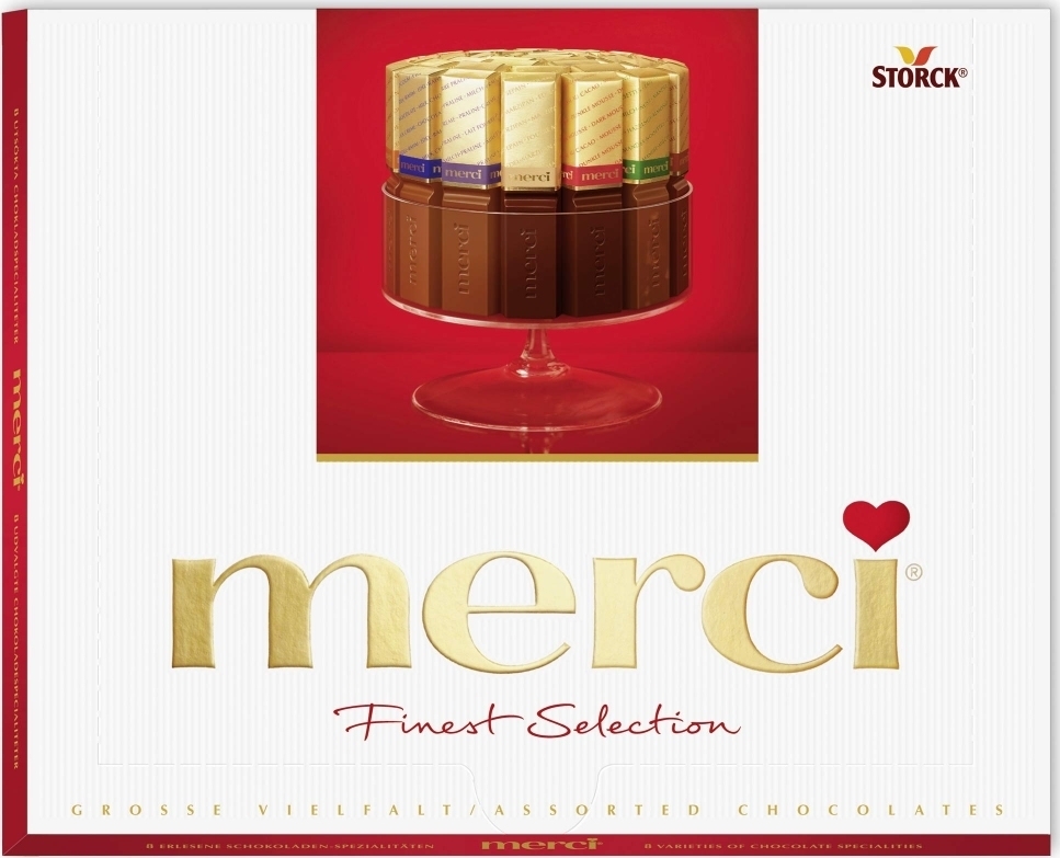 Merci chokolade, 250g - køb til fast lav pris - Lomax A/S